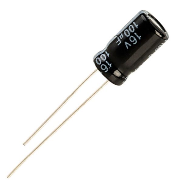 100uf 16V Electrolytic Capacitor - {{sitenam